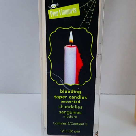 Pier 1 | Holiday | Bleeding Taper Candles 4 Total Pier One Imports ...